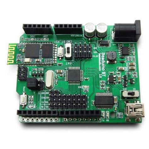 Iteaduino Bt Bluetooth Arduino Compatible Microcontroller Robotshop