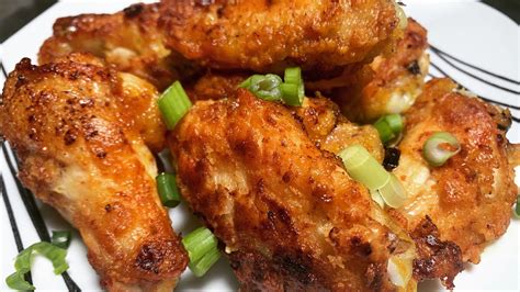 Easy Asian Fry Chicken Wings Recipe YouTube