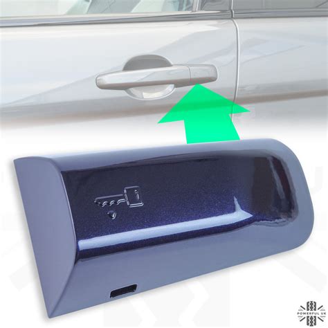 Left Door Handle Key Piece For Range Rover Evoque1 L538 Loire Blue