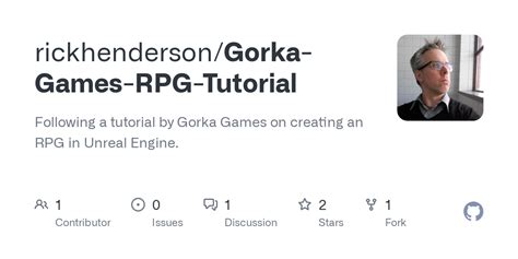 GitHub Rickhenderson Gorka Games RPG Tutorial Following A Tutorial