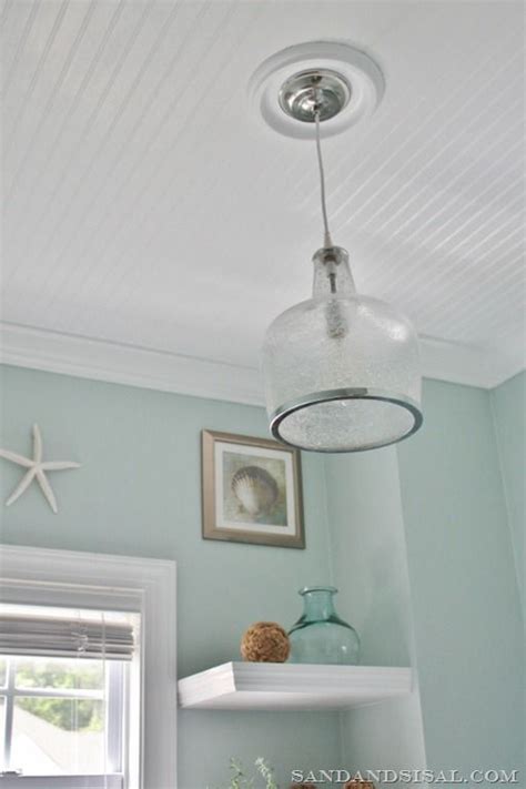 Installing Bead Board Ceiling Sand And Sisal
