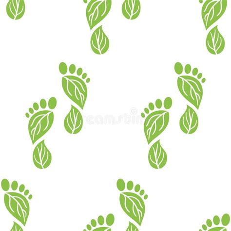 Carbon Footprint Infographic Co2 Ecological Footprint Scheme