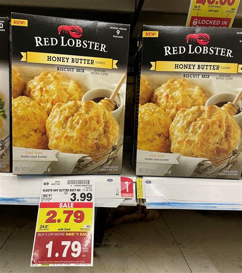 Red Lobster Biscuit Mix Only 179 Kroger Krazy