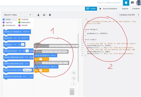 Meccatronica Tinkercad Simulatore Arduino