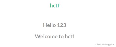 Web： Hctf 2018 Admin Hctf2018 Final Web1 76 Csdn博客