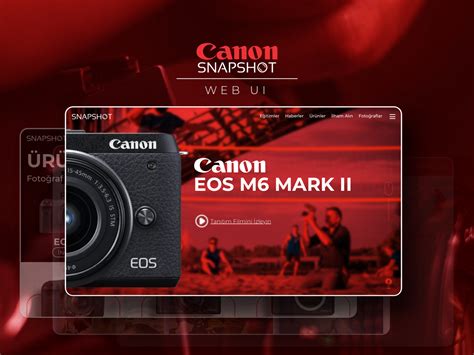 Canon Snapshot Web UI by Gürkan Demiroğlu on Dribbble