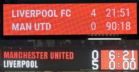 Liverpool Fans Troll Man United After Humiliating 9 0 Aggregate Loss