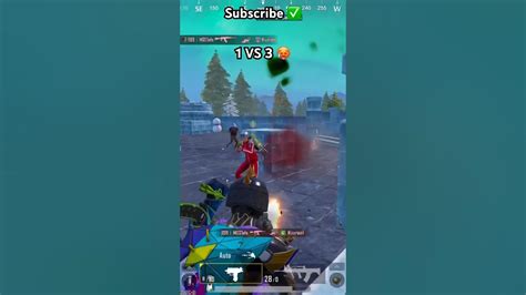 1vs3🥵 5 Saniyede Pubg Mobile Keşfet Youtube Pubgmobile Gaming Pubg