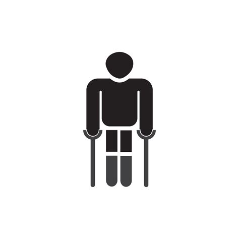 discapacitados icono ilustración aislado vector señal símbolo Vector en Vecteezy