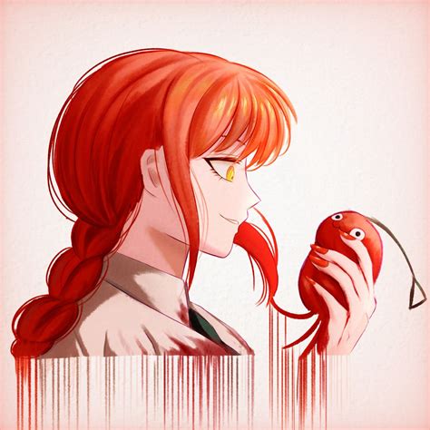 Makima And Pochita Chainsaw Man Drawn By Mccheese Danbooru