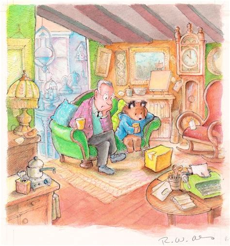 Original Paddington Illustrations By Rw Alley R Michelson