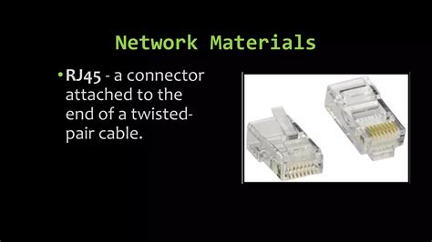 Network Materials Tools And Testing Devicespptx Computer Networking Computing