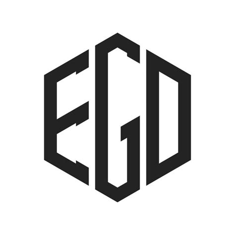 Premium Vector Egd Logo Design Initial Letter Egd Monogram Logo Using