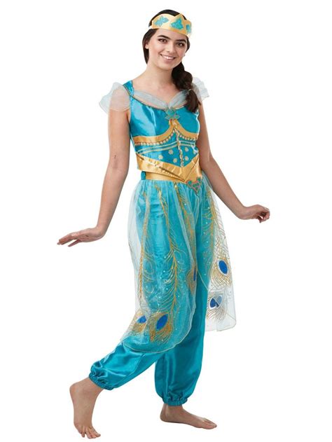 Disney Live Action Adult Jasmine Costume In One Colour Jasmine
