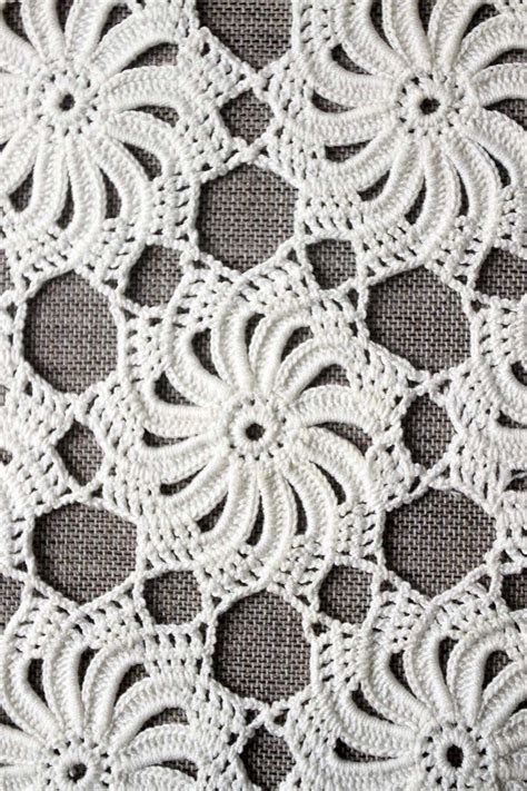 Vintage Crochet Doily hecho a mano algodón blanco doily Etsy España