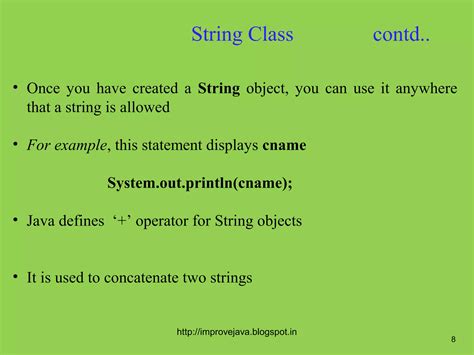 string classes and its methods 20