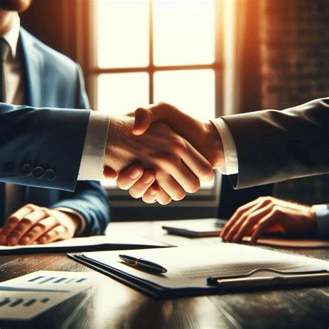 Sealing The Deal Premium Ai Generated Image
