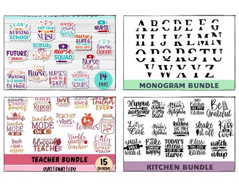 SVG Bundle T Shirt Design SVG Quotes Svg Bundle Sayings SVG Bundle