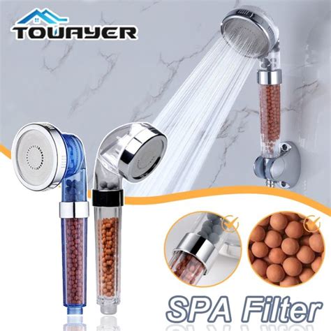 Adjustable Shower Three Function Negative Ion Active Ball Hydrotherapy