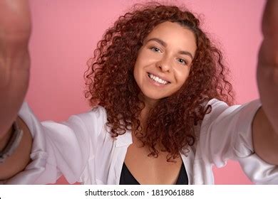 Closeup Attractive Happy Smiling Redhead Woman Stock Photo Shutterstock
