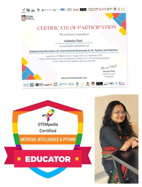 Ashmita Paul On Linkedin Successfully Completed 2 Weeks Long Ai And