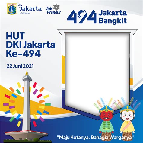 Unduh Twibbon HUT DKI Jakarta Gratis Aplikasi Desain Logo Desain