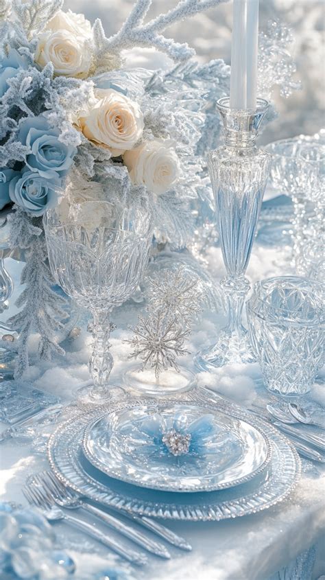 Stunning Blue Christmas Decorations 8 Elegant Ideas For A Festive Winter Wonderland Table