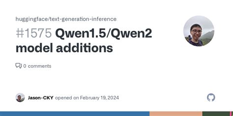 Qwen Qwen Model Additions Issue Huggingface Text