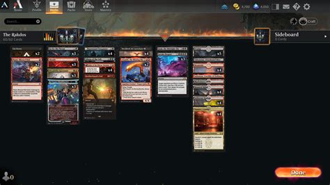 Online Deck Tier Stats For Current Standard Bo1 Show Soldiers As The