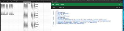 How To Create A X X Rows Table From Seperate Row Columns In Excel Stack Overflow