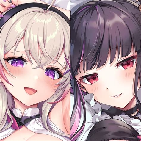 うち嫁★ごましおポン酢先生描き下ろし【瀬野尾くみ＆愛内めいみ】抱き枕カバーセット いねむりひつじ Booth