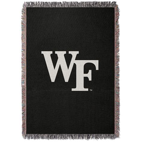 Lids Wake Forest Demon Deacons Chad And Jake Woven Blanket Hamilton Place