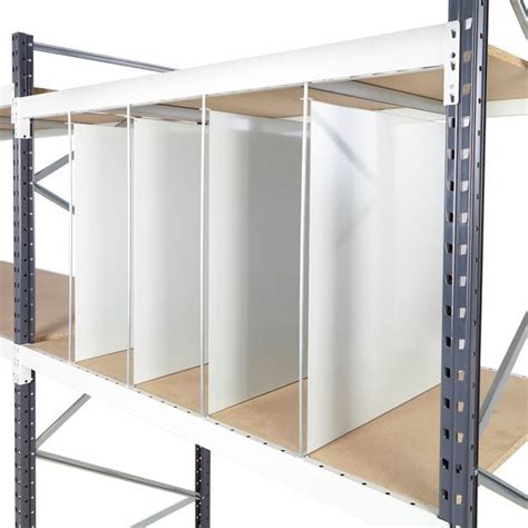 Topstyle Vertical Steel Sheet Divider 400h X 800dmm Light Grey