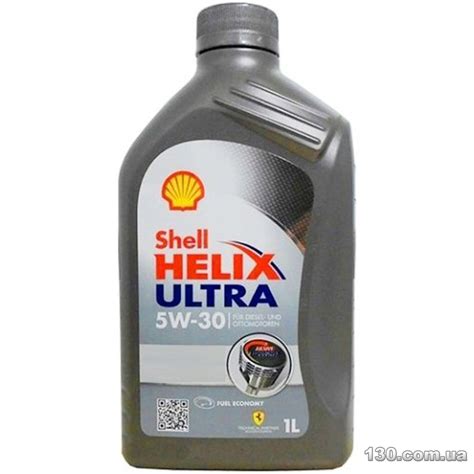 Shell Helix Ultra 5W-30 — synthetic motor oil — 1 l