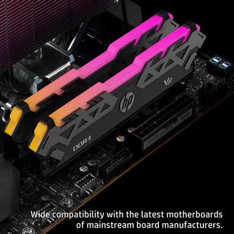Memoria RAM DDR GB MHz HP V Gaming RGB Aluminio EH AA DIMM CL V Componentes Memoria R