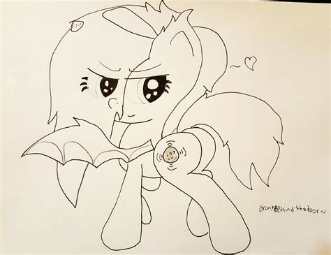 1166735 Safe Artist Bronybehindthedoor Oc Oc Only Oc Moon Wave Bat Pony Pony Bedroom
