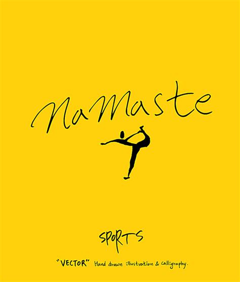 유토이미지 손으로 그린 요가 일러스트