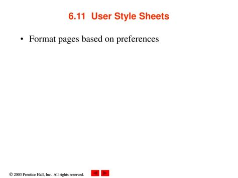 ppt chapter 6 cascading style sheets™ css powerpoint presentation