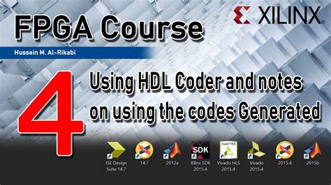 Fpga Course In Arabic Lec 4 Hdl Coder How To Use It Youtube
