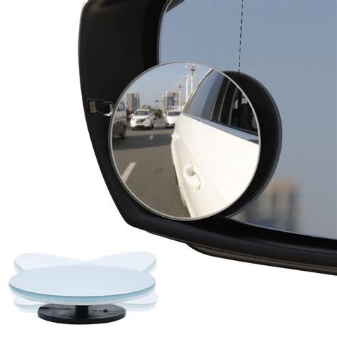 Buy LivTee Blind Spot Mirror 2 Round HD Glass Frameless Convex Rear