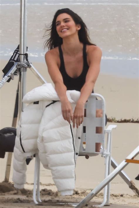 Kendall Jenner Beach Photoshoot In Malibu 09032021 • Celebmafia