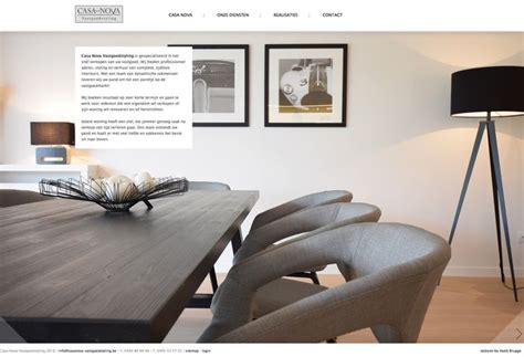 Casa Nova Vastgoedstyling Te Brugge Website By Vweb Webdesign