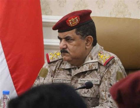 وزير الدفاع ‘‘الداعري يعلن جاهزية قوات الجيش لتحرير صنعاء ويجيب على