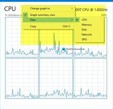 Turn Windows Task Manager Into A Widget Using Summary View