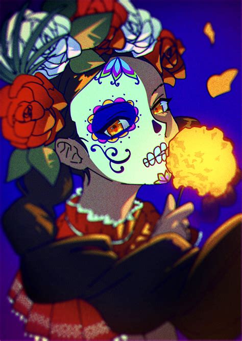 La Catrina Original Drawn By Chamakou Danbooru