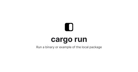 Cargo Run Fig
