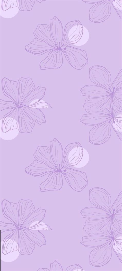 Purple Flower Wallpaper For Iphone