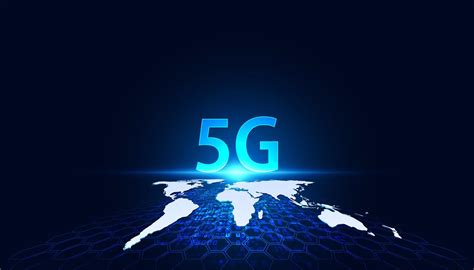 Abstract 5g Holographic Network Wireless Internet Wi Fi Connection And