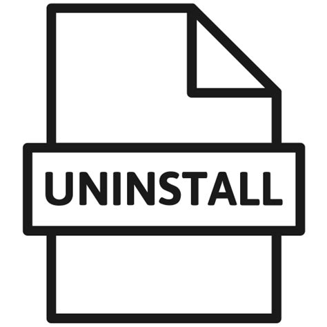 Document File Filetype Page Type Uninstall Icon Download On Iconfinder