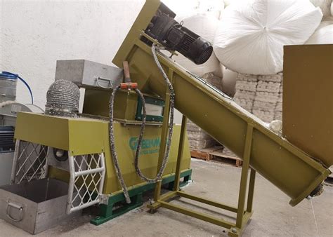 Intco Recycling Eps Foam Densifier Helps Tecnolosas With Eps Dust Recycling